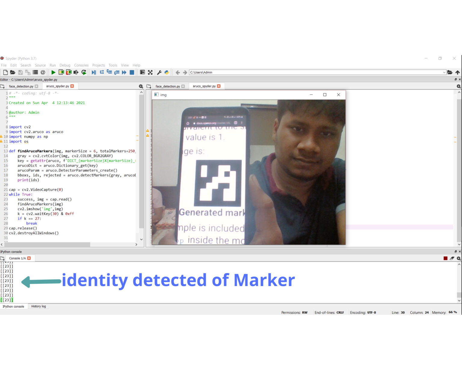 Augmented Reality Using Aruco Marker Detection With Python Opencv Mlk Machine Learning Knowledge