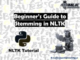 Beginner's Guide to Stemming in Python NLTK - MLK - Machine Learning ...