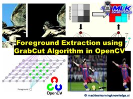 Foreground Extraction using Grabcut Algorithm in Python OpenCV with Example - MLK - Machine ...