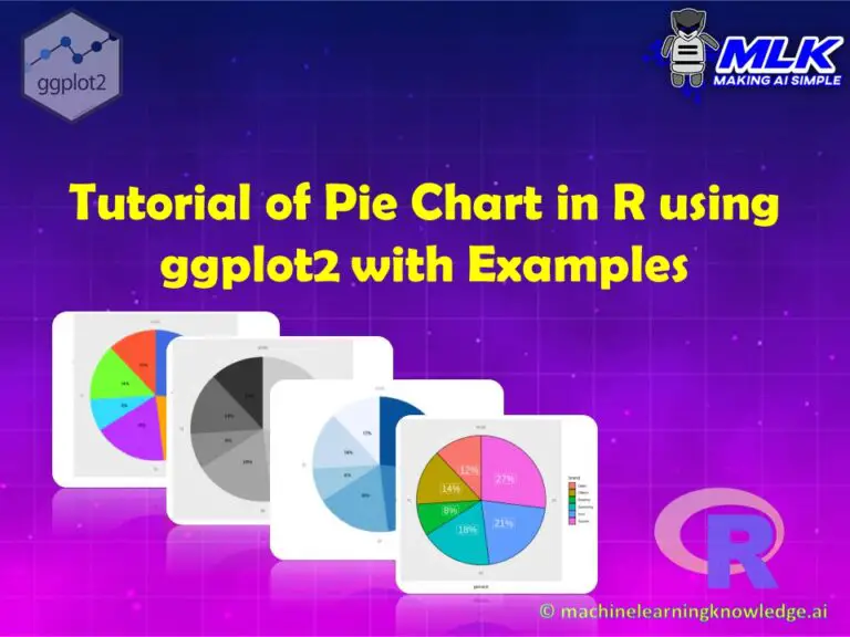 Tutorial for Pie Chart in ggplot2 with Examples - MLK - Machine Learning Knowledge