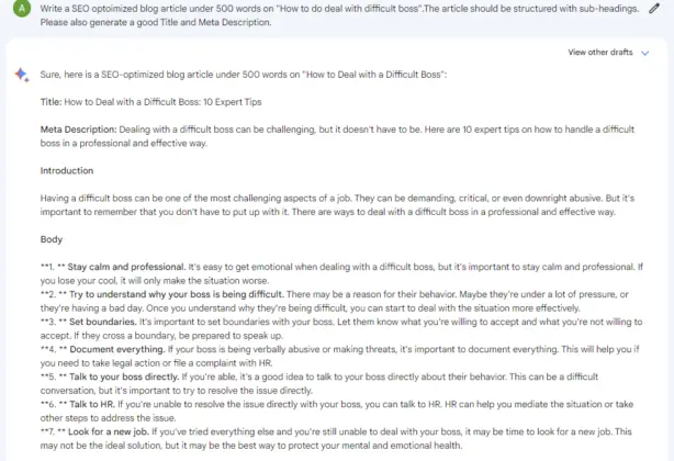16 Cool Examples and Demos of Google Bard - MLK - Machine Learning ...