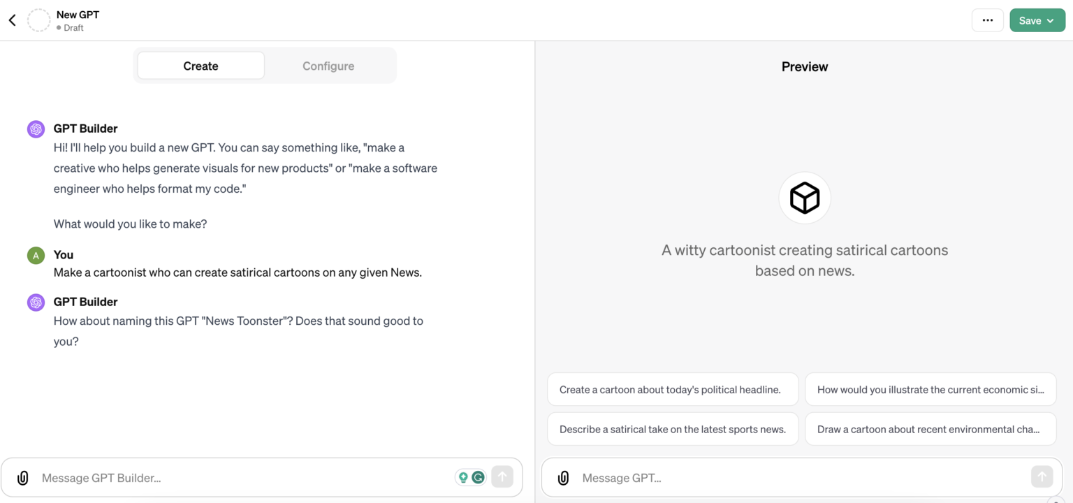 9 Steps : Create Your Custom GPT with GPT Builder for GPT Store - MLK ...